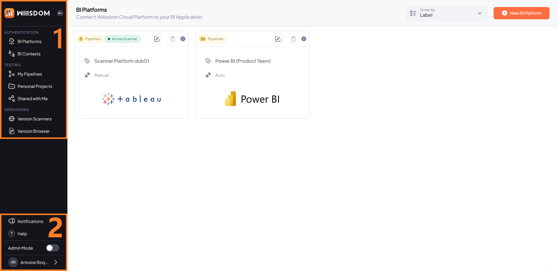 Wiiisdom Cloud Platform Documentation